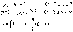 Aufgaben Integration der e-Funktion • 123mathe