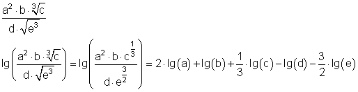 Logarithmen und Logarithmengesetze • Mathe-Brinkmann